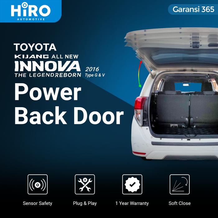 Promo HiRO Power Back Door - Toyota Innova 2016 Type G & V - Premium ...