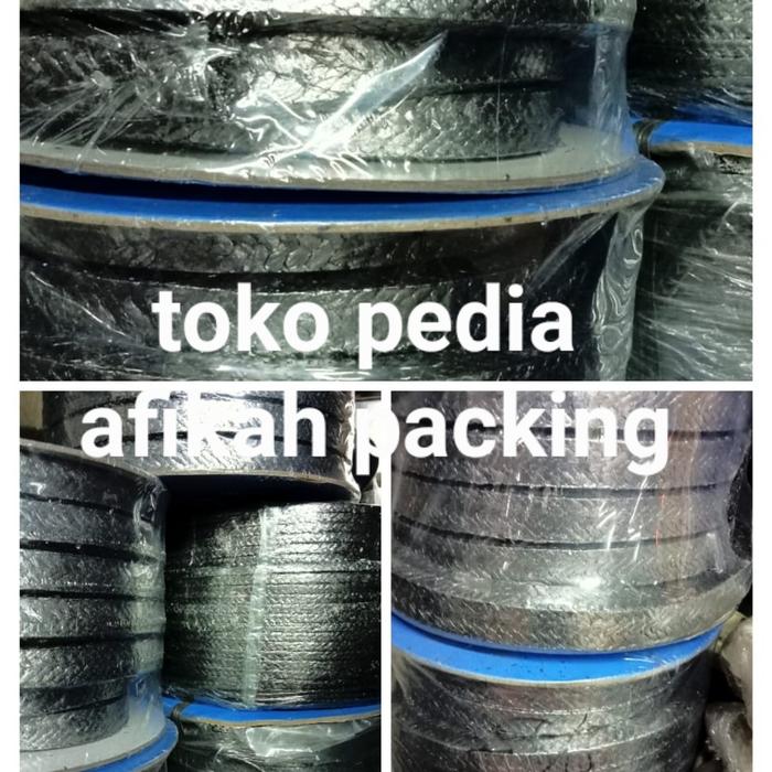Jual Gland packing pure graphite high temperatur 1" (25mm x 5kg ...