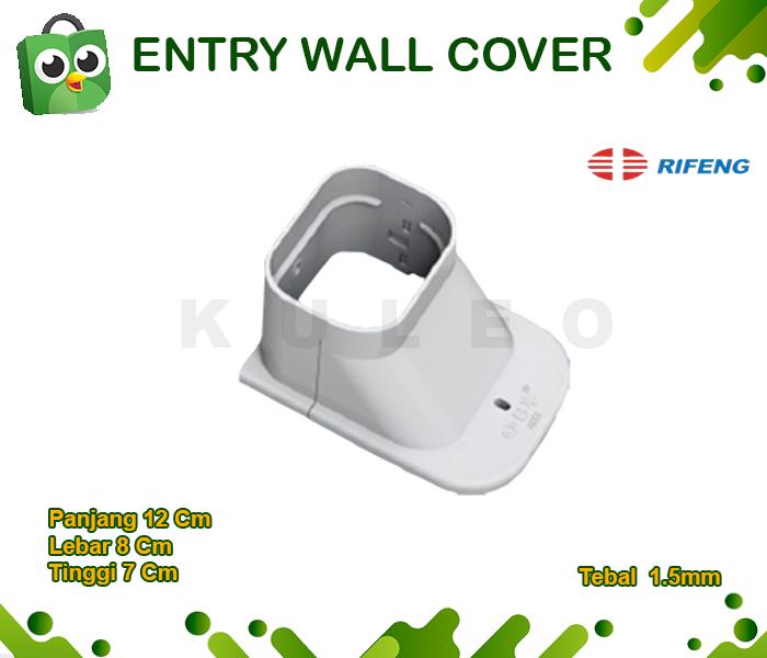 Jual Entry Wall Cover Protective Pipe AC - Putih (Bagian dalam dinding ...