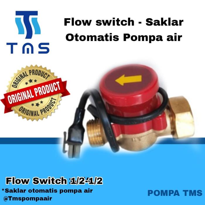 Jual TMS FLOW SWITCH 1/2 INCH -1/2 INCH otomatis pompa booster ...