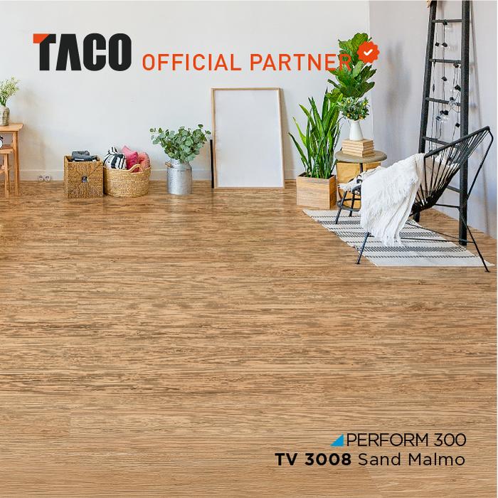 Promo TACO Lantai Vinyl 3mm - TV 3008 Sand Malmo Cicil 0% 3x - Kota ...