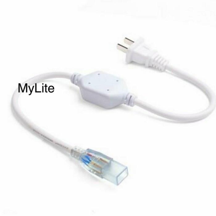 Jual Socket/Adaptor Lampu Led Strip (5050/2835/Neon Flex) 220V - 2835 ...