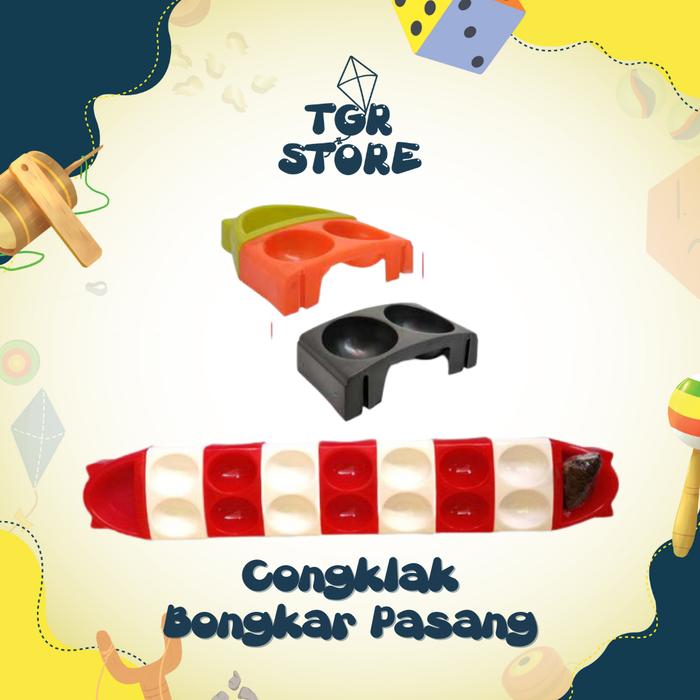 Jual Permainan Tradisional Congklak Plastik Bongkar Pasang - Kota ...
