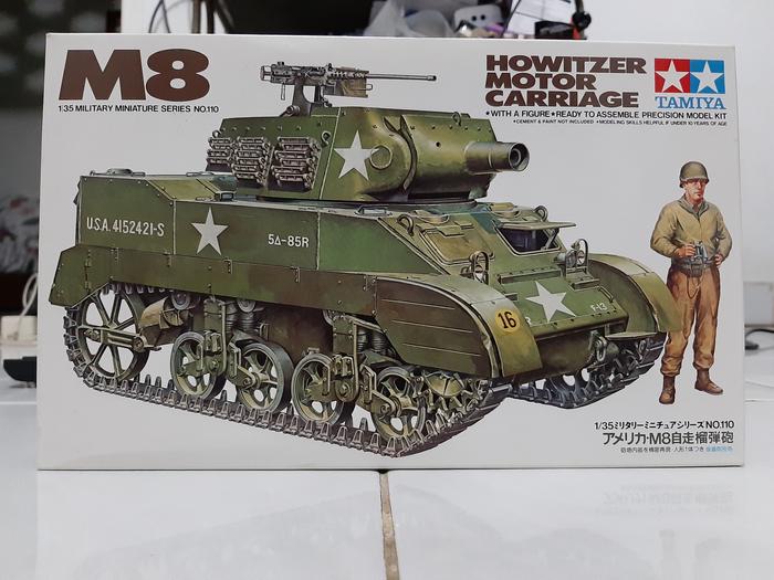 Jual Model Kit 1/35 Tamiya M8 Scott WWII US Howitzer Motor Carriage ...