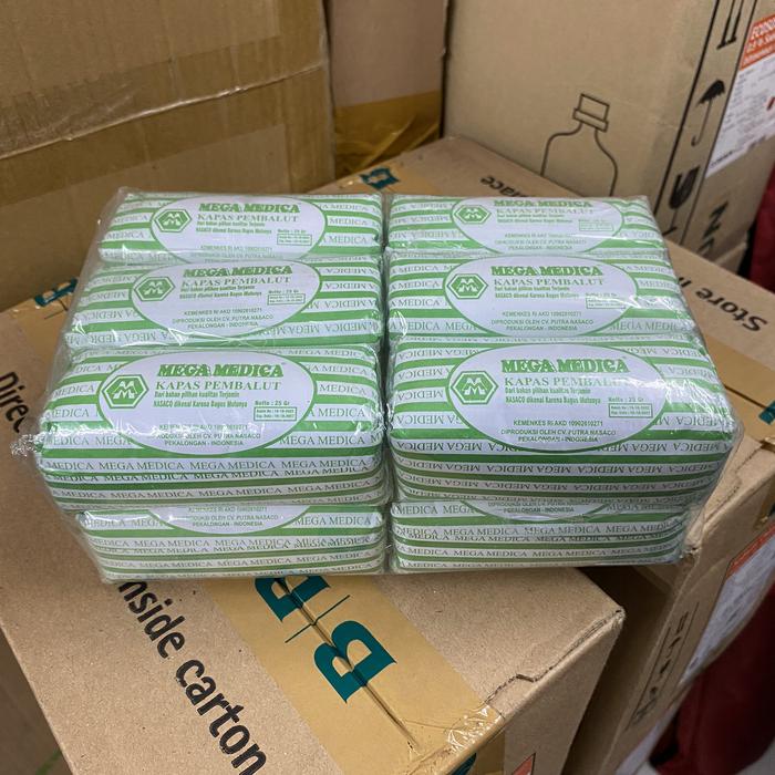 Jual Kapas pembalut 25 gram/ kapas gulung 25gr gram - Jakarta Timur ...