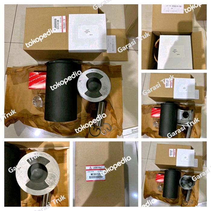 Jual Liner Kit Mitsubishi Fuso FN62 Fighter 6M60 Tayo Asli ME991520 ...