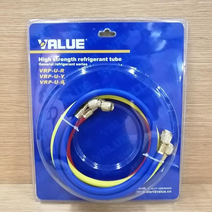 Jual Charging Hose VALUE R22 90cm VRP-U-R/Y/B 1 SET / Selang Manifold R 22 - Jakarta Utara ...