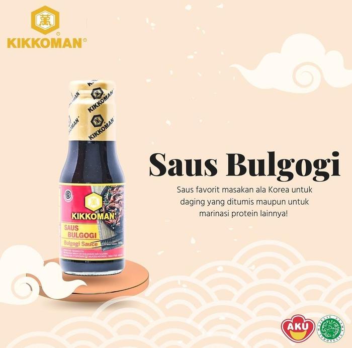 Jual KIKKOMAN BULGOGI SAUCE PREMIUM SAOS KOREA BBQ HALAL MARINASI ...