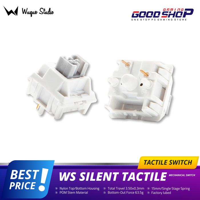 Jual Wuque WS Silent Tactile Switches - Jakarta Pusat - GOODGAMINGSHOP.COM | Tokopedia