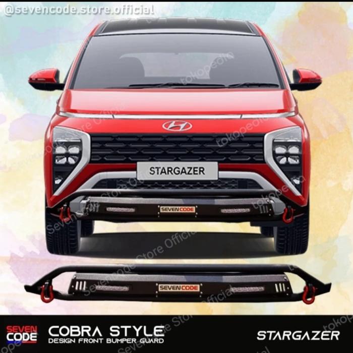 Jual FRONT BUMPER GUARD STARGAZER COBRA STYLE - Jakarta Pusat ...