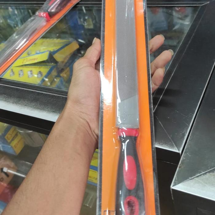 Jual Kikir besi besar 12 inch model flat merek orange - Jakarta Barat ...