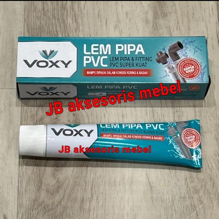 Jual LEM PIPA PVC 40 gr Merk VOXY / LEM PARALON TUBE ODOL PENCET 40gr ...