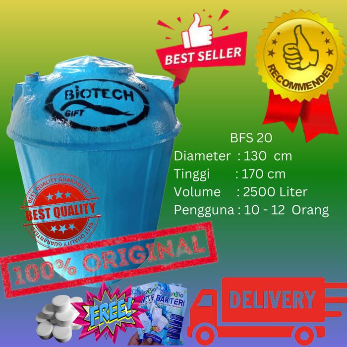 Jual Septic tank bio 2000 liter,septic tank biotech 2000 liter - BFS 20 ...