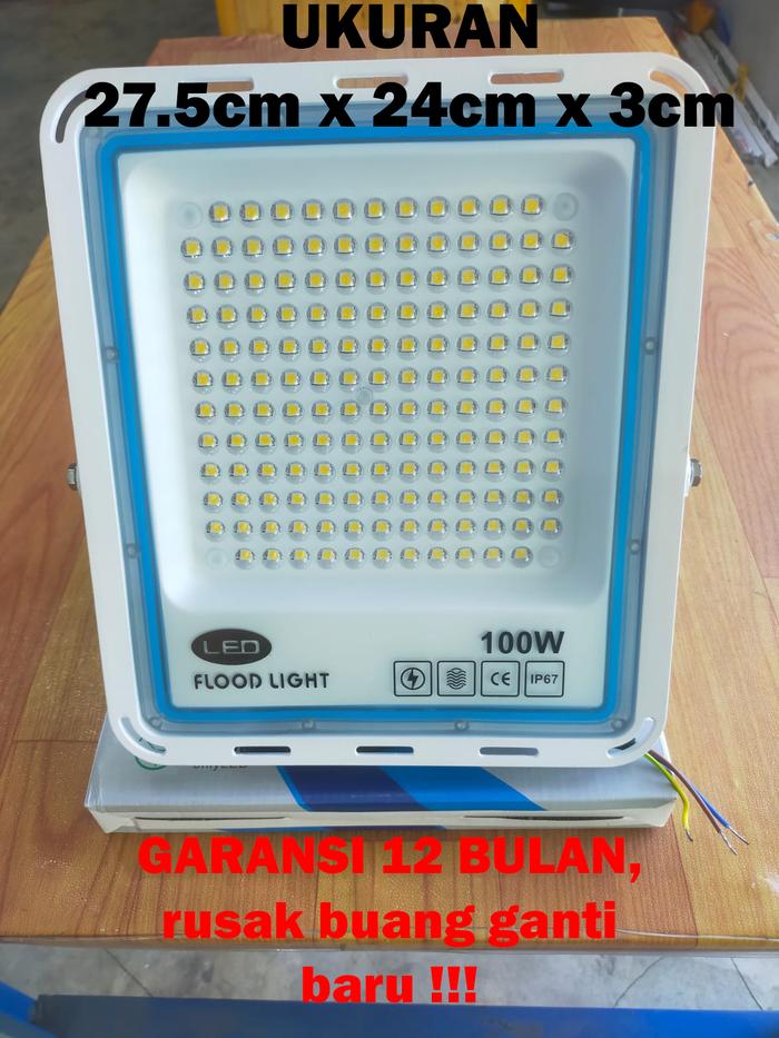 Jual Lampu sorot indoor / semi outdoor mettaled 100W White - Kota Medan ...