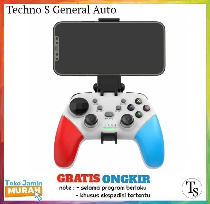 Jual Stik Wireless Gaming Controller Gamepad PS3 PS4 PC SWITCH ANDROID ...