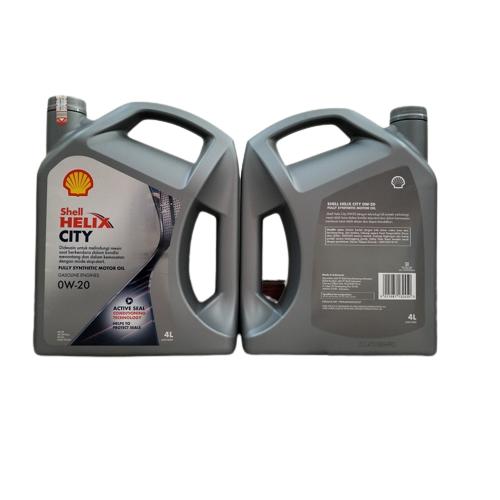 Jual Shell Helix City 0W-20 Fully Synthetic API SP ILSAC GF6 4Ltr ...