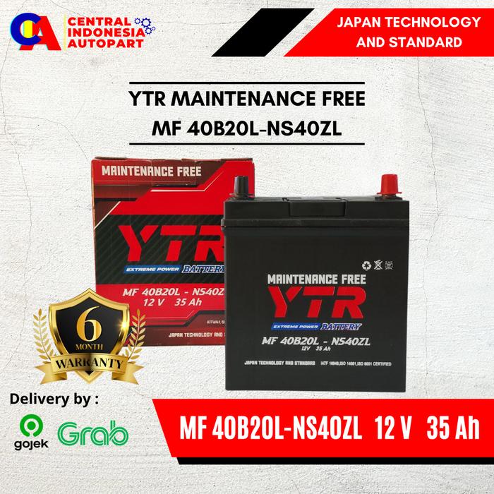 Jual Aki Accu Mobil Kering YTR MF 40B20L-NS40ZL Agya Ayla Ertiga Xpander - Kota Pangkal Pinang ...