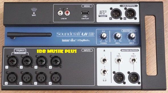 Jual Soundcraft Ui12 Ui 12 Mixer Digital 12 Channel Original - Jakarta ...