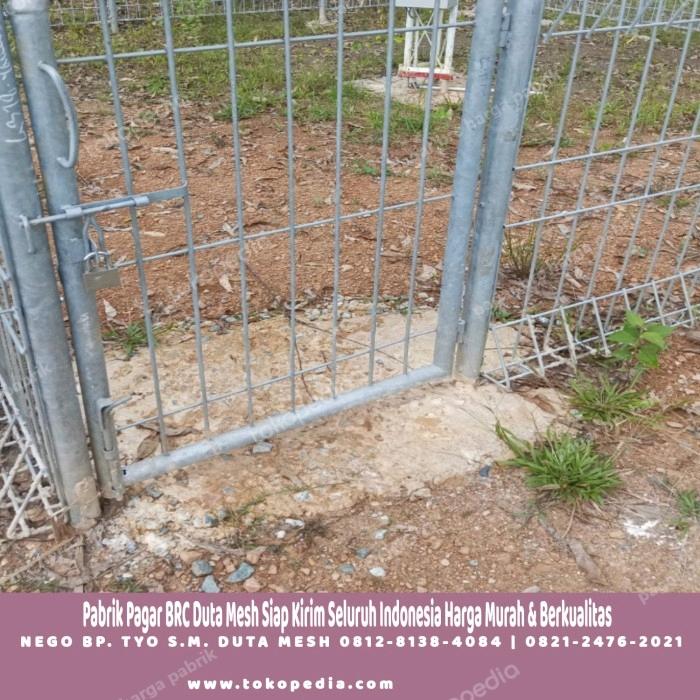 Jual Pintu pagar brc tunggal minimalis tinggi 150 cm harga baru Juni ...