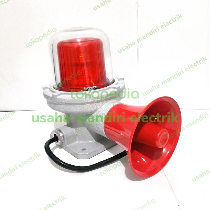 Jual BBJ-180 EXPLOSION PROOF WARING LAMP/ROTARY WITH SIRENE 180dB ...
