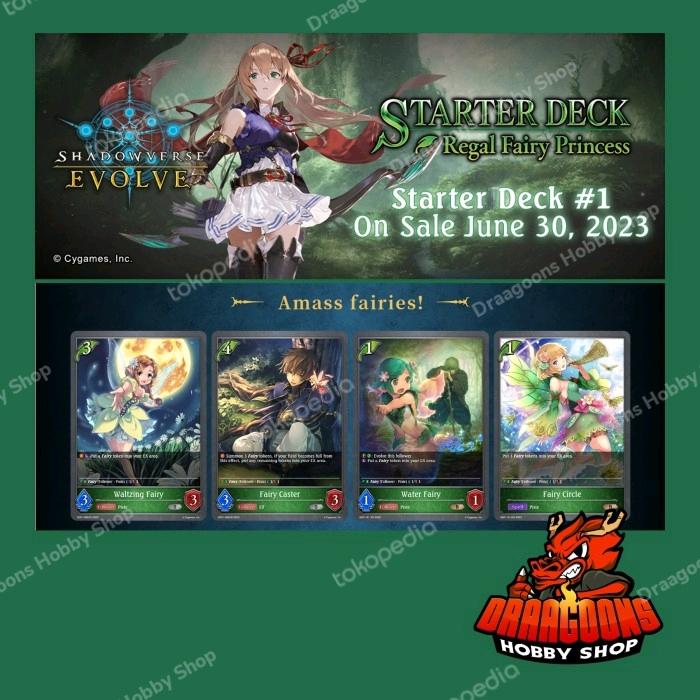 Jual PO: Shadowverse Evolve-English | Starter Deck | Regal Fairy ...