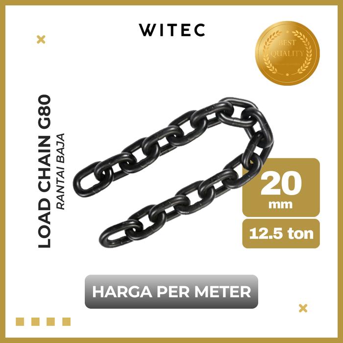 Jual Rantai Baja G80 20mm | Load (Lifting) Chain G80 - Kab. Tangerang ...