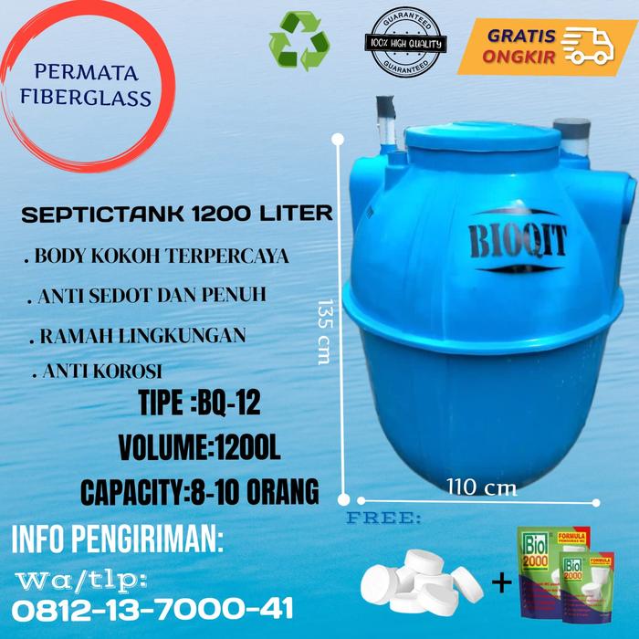Jual SEPTIC TANK BIO, SEPTIC TANK FIBER,BIO SEPTIC TANK 1200LITER - Kab ...