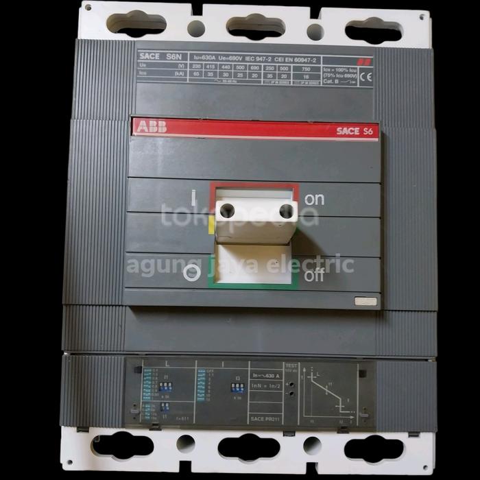 Jual Mccb ABB SACE S6N 3P 630A - Jakarta Pusat - Agung jaya electric | Tokopedia