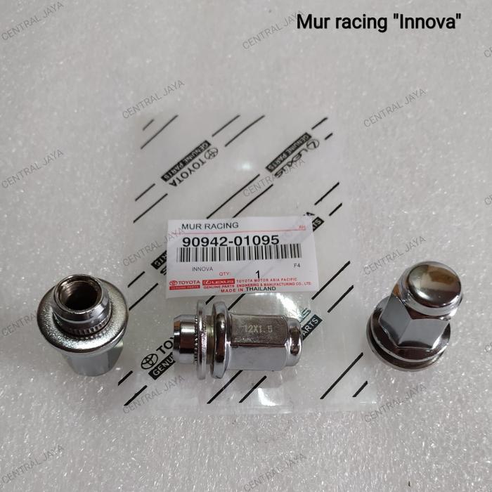 Jual Mur racing/mur baut roda INNOVA 90942-01095 type A - Jakarta Barat ...
