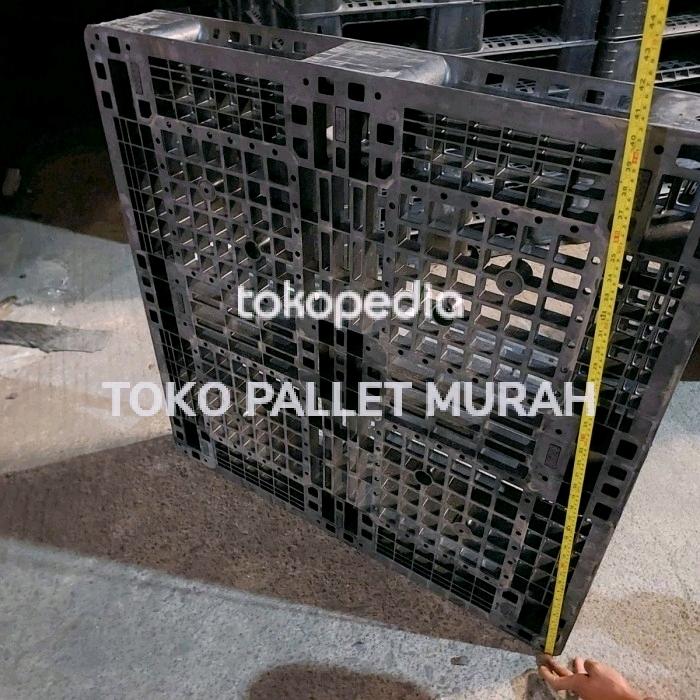 Jual Palet plastik bekas uk:100x100x15&12cm Ready hitam - Kab. Bekasi ...
