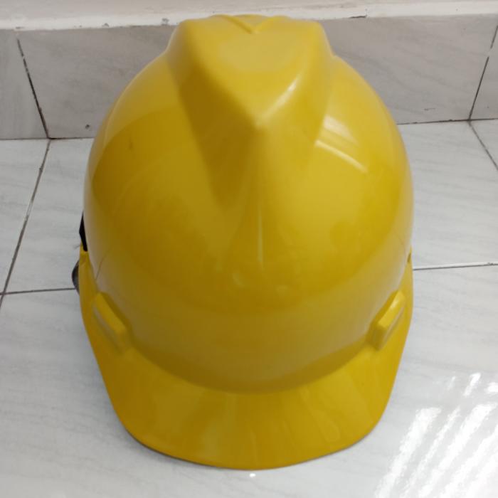 Jual Helm Proyek Kuning Lokal / Helm Safety Proyek / Safety Helmet ...