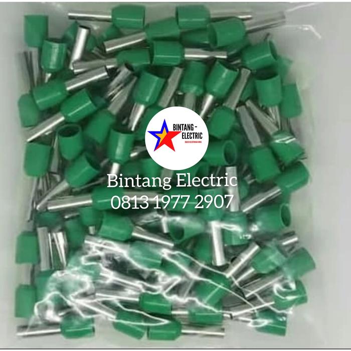 Jual Skun Kabel Ferrules / Scun Botol Ukuran 6 mm Warna Hijau - Jakarta ...