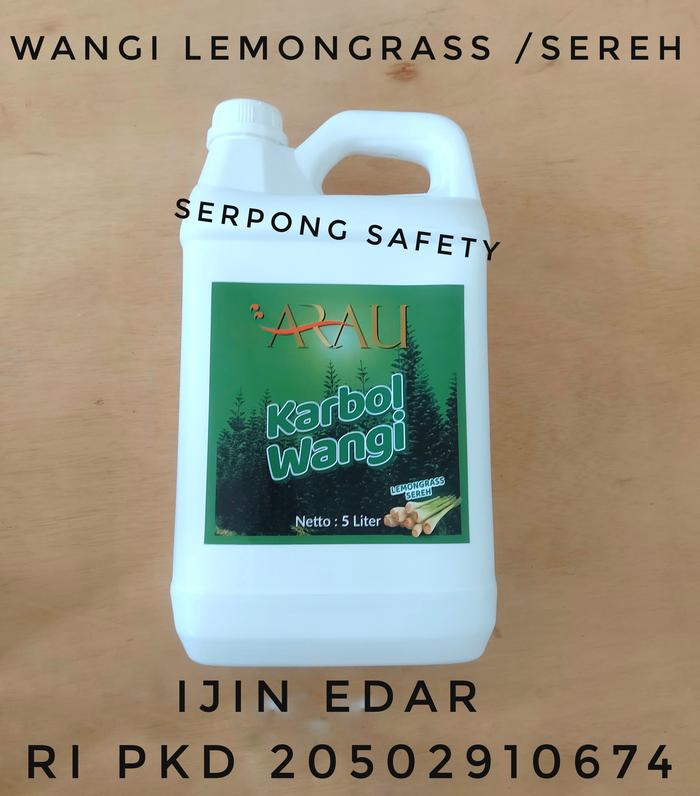 Jual Karbol Carbolic Merk Arau Lemongrass Sereh Classic Pine Pinus 5 ...