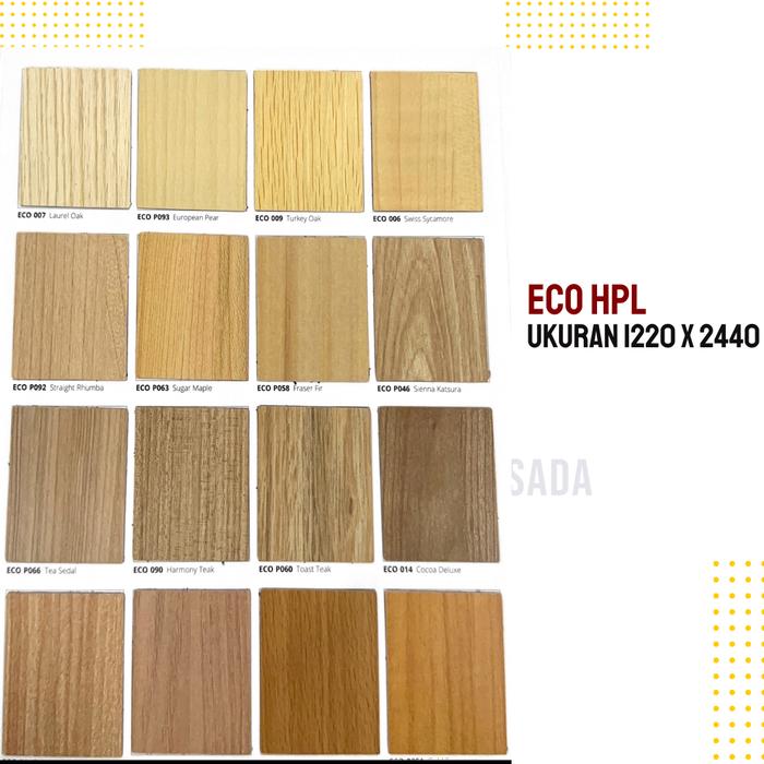 Jual eco hpl woodgrain eco - Kota Makassar - SulawesiUtamaPersadaMaterials | Tokopedia
