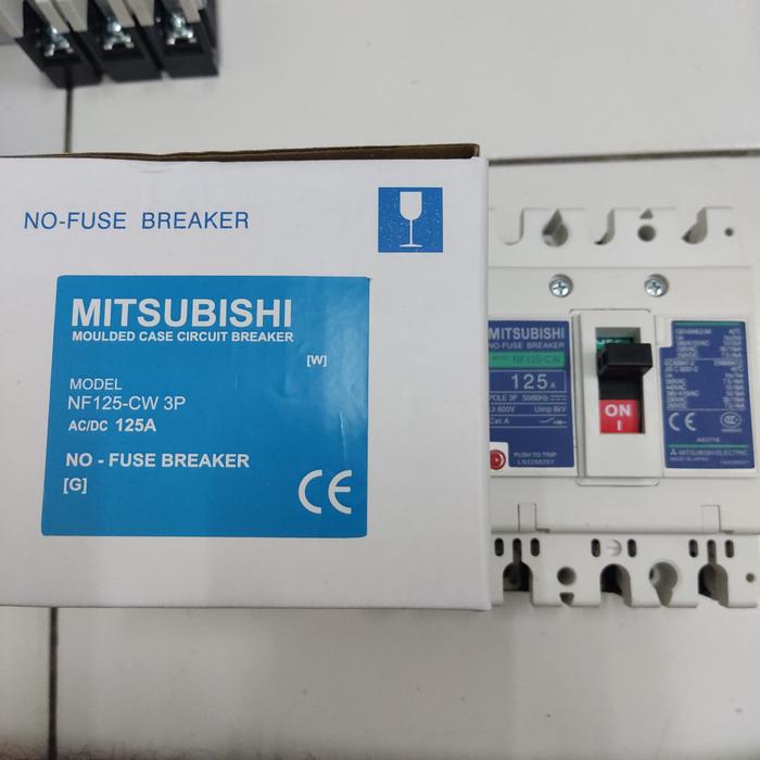 Jual NFB MCCB breaker mitsubishi NF-125CW nf125-CW 125a 125 a - Jakarta Barat - Ganesia Elektrik ...