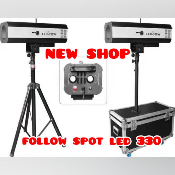 Jual lampu follow spot led 330 - Jakarta Utara - NEW CCTV SHOP | Tokopedia