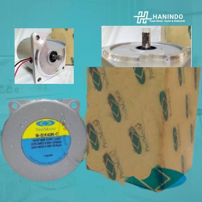 Jual PEEI MOGER INDUCTION MOTOR M-2IK-6N-C 6Watt 1 Phase, 4 Pole, 220V - Kota Bandung - HANINDO ...