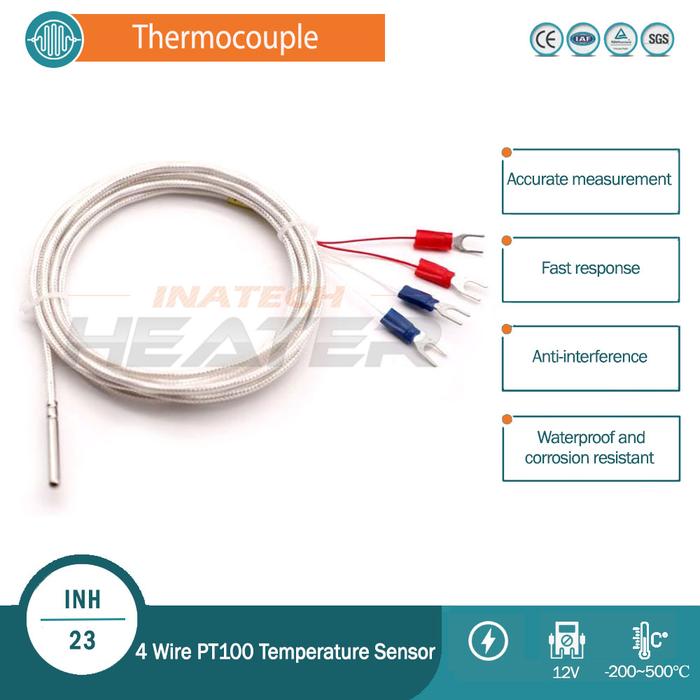 Jual 4 Wire PT100 temperature sensor - Kota Tangerang Selatan - Inatec ...