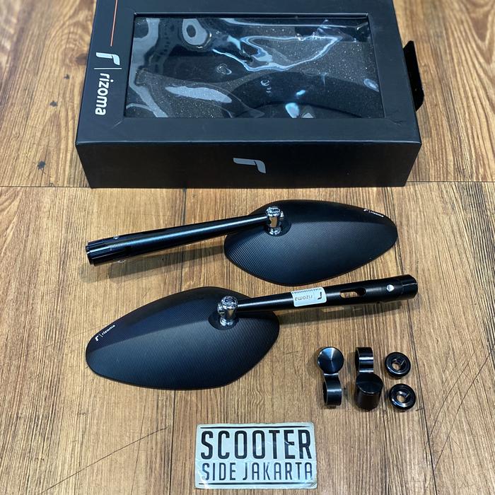 Jual Spion Rizoma Radial Black Universal Vespa Lx S Sprint Primavera ...