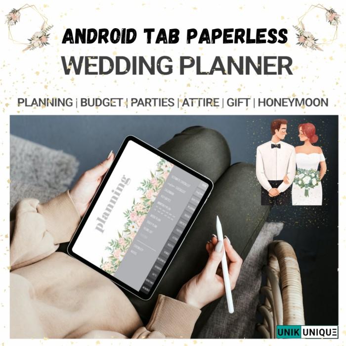 Jual Android Tab Paperless Wedding Planner Pernikahan Budget Souvenir ...