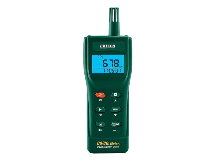 Jual Extech CO260 - Meter/Datalogger for Carbon Monoxide, Carbon ...