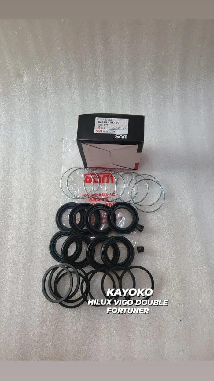 Jual CALIPER KIT SAM JP KALIPER KIT HILUX VIGO FORTUNER 04478-0K130 ...