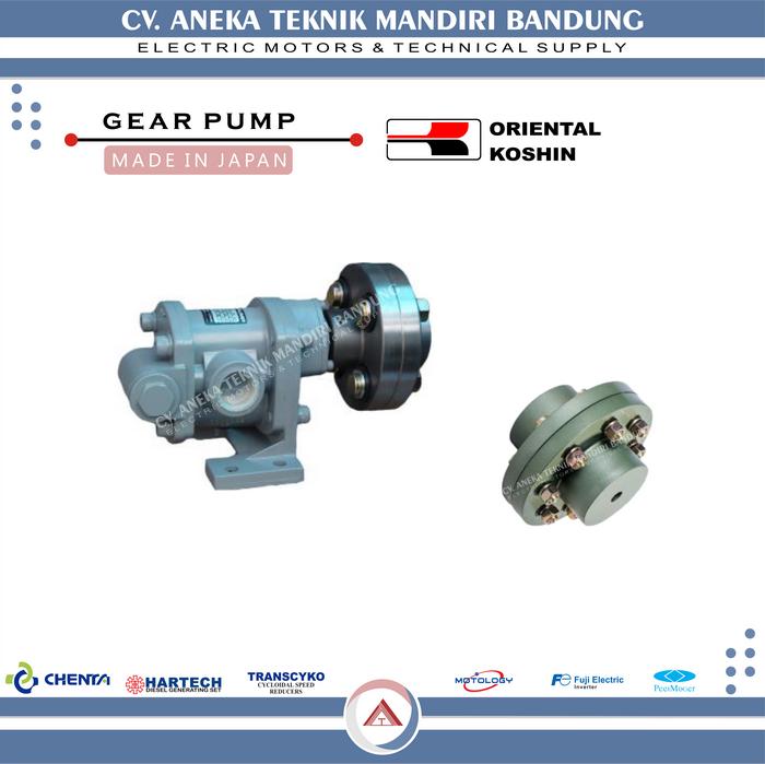 Jual GEARPUMP KOSHIN TYPE GL FLEXIBLE COUPLING / GEAR POMPA / MESIN ...