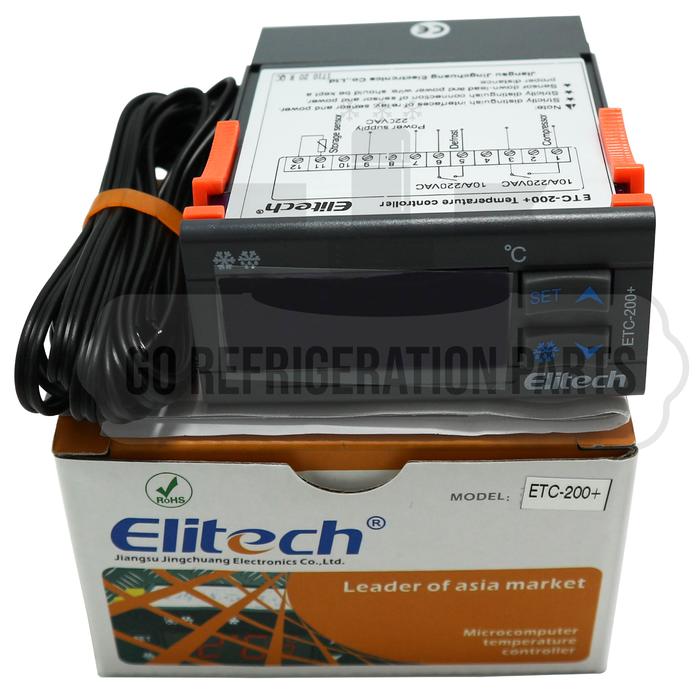 Jual ETC-200+ PENGATUR SUHU / TEMPERATURE CONTROLLER ELITRCH ORIGINAL ...