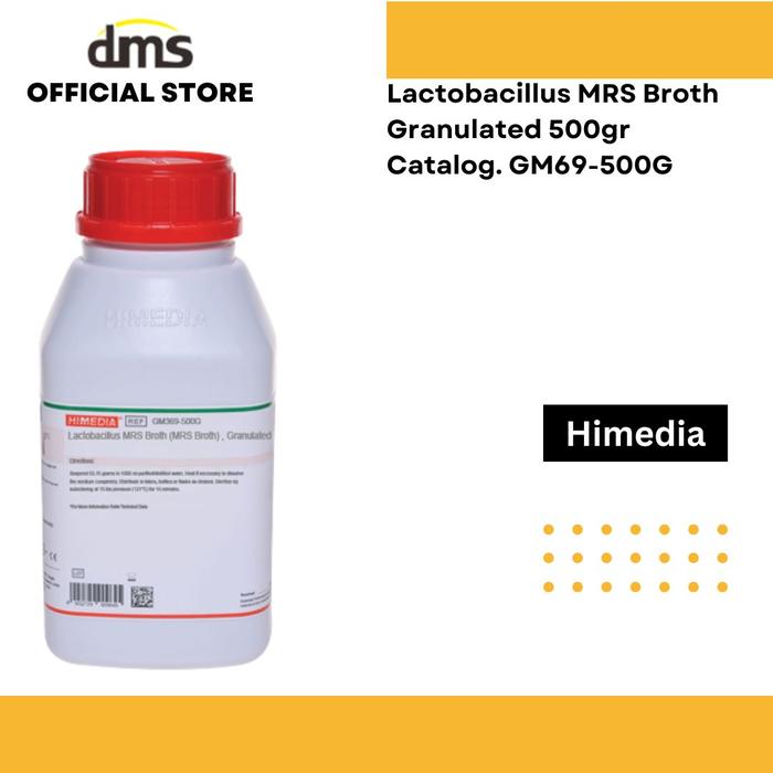 Dehydrated Microbiological Media HiMedia M369-500G Lactobacillus MRS ...