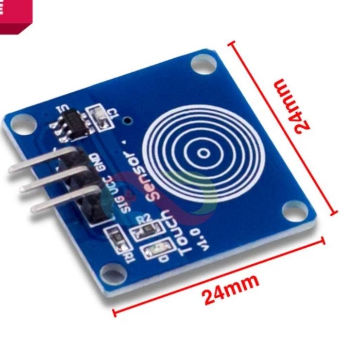 Jual TTP223B Sensor Sentuh Touch Digital Capacitive TTP-223B Modul ...