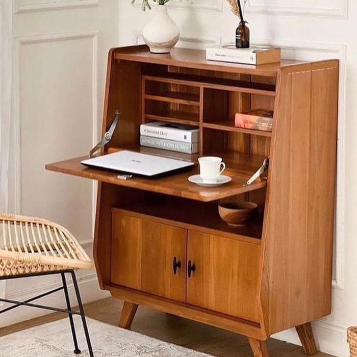 Jual Lemari meja belajar kayu jati minimalis - Kab. Jepara - RDewiStore ...