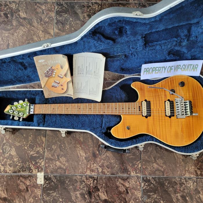 Jual peavey evh wolfgang van halen archtop body made in usa AAAAA flame ...