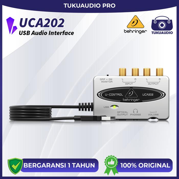 Jual Behringer UCA202 UCA 202 - U Control USB Audio Interface - Jakarta Barat - Tukuaudio ...