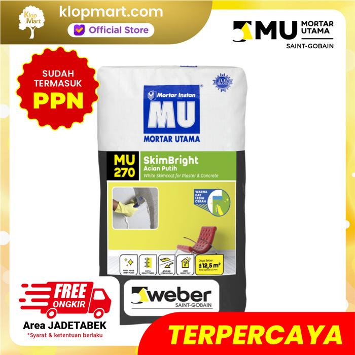 Jual MU-270 SkimBright Mortar Semen Instan Acian - Jakarta Selatan ...